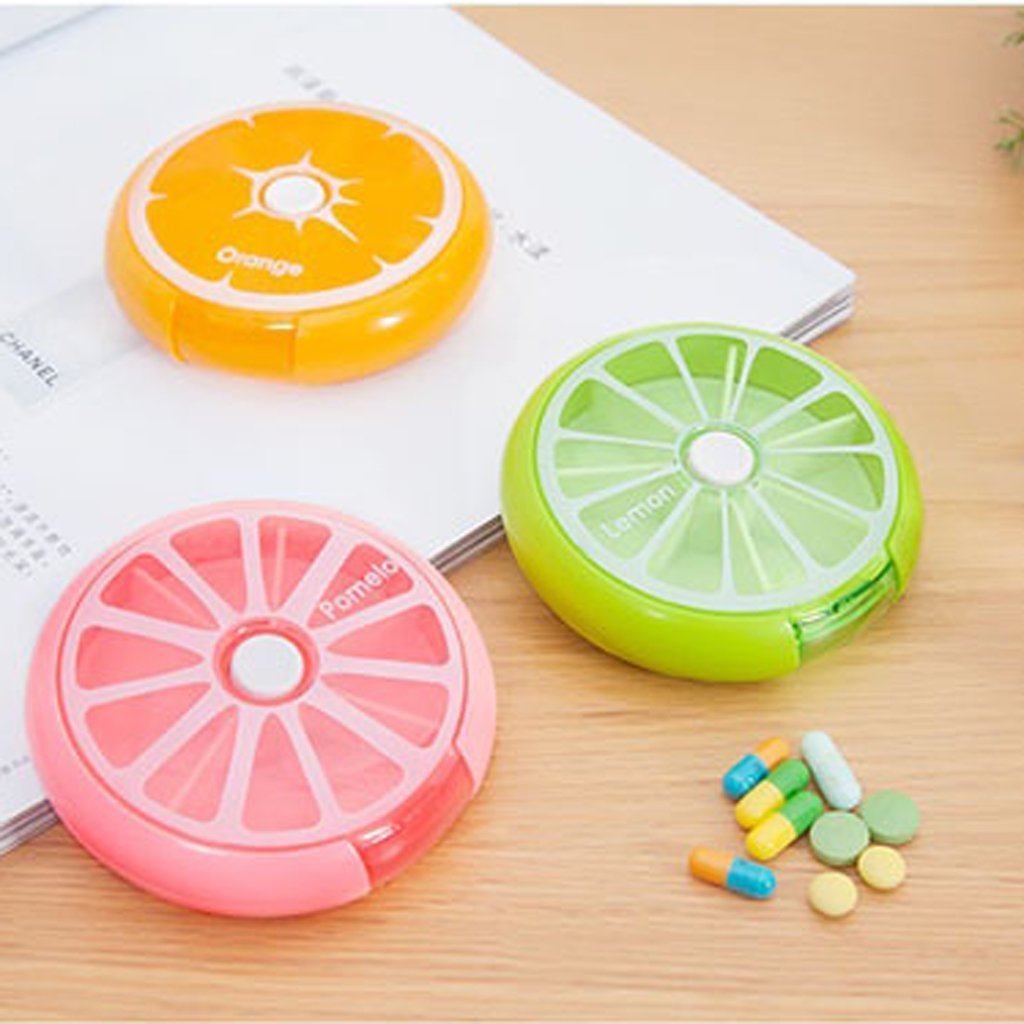 Round Pill Box