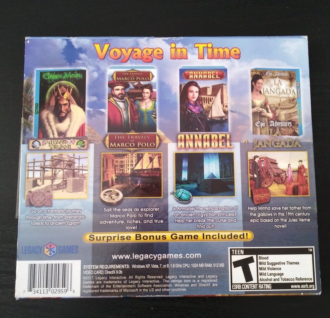 SECRETS OF THE ANCIENT WORLD 2 Amazing Hidden Object Games 5 PACK PC ...