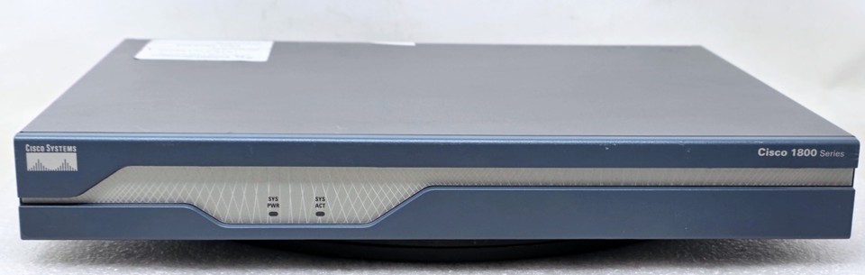 Cisco 1800 Series Integrated Services Router Cisco 1841 V06 - No Power ...