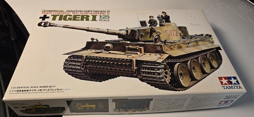 1/25 TAMIYA TIGER I AUSF E W/ INTERIOR #30611 NEW LARGE SCALE PLASTIC MODEL KIT | eBay