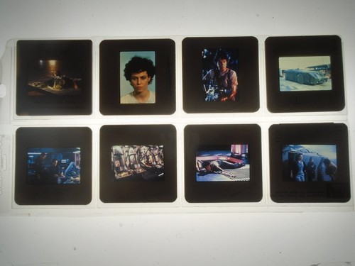 ALIENS SIGOURNEY WEAVER JAMES CAMERON HR GIGER SLIDE/TRANSPARENCY movie ...