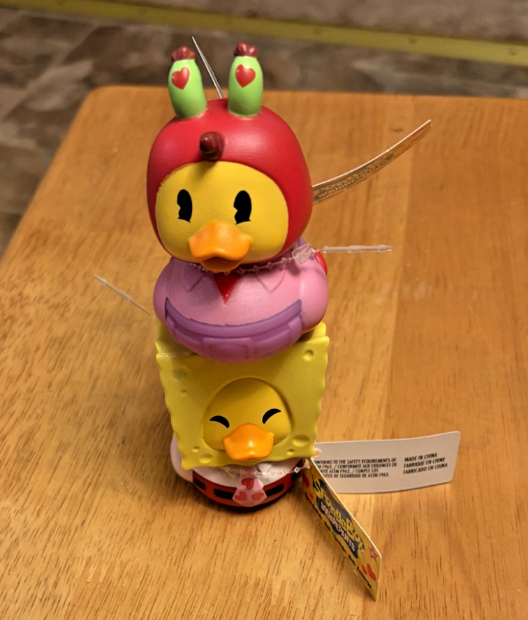 Target Valentine Day Ducks Disney Mickey Minnie Stitch & SpongeBob Mr ...