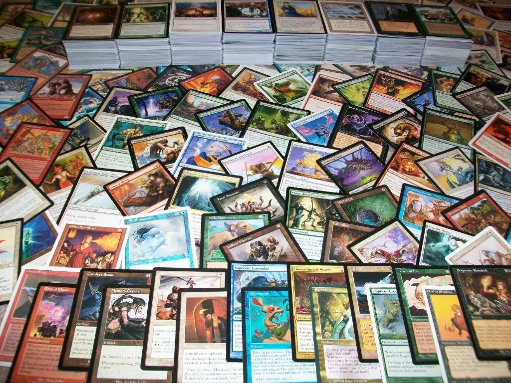Magic The Gathering Cards Pile