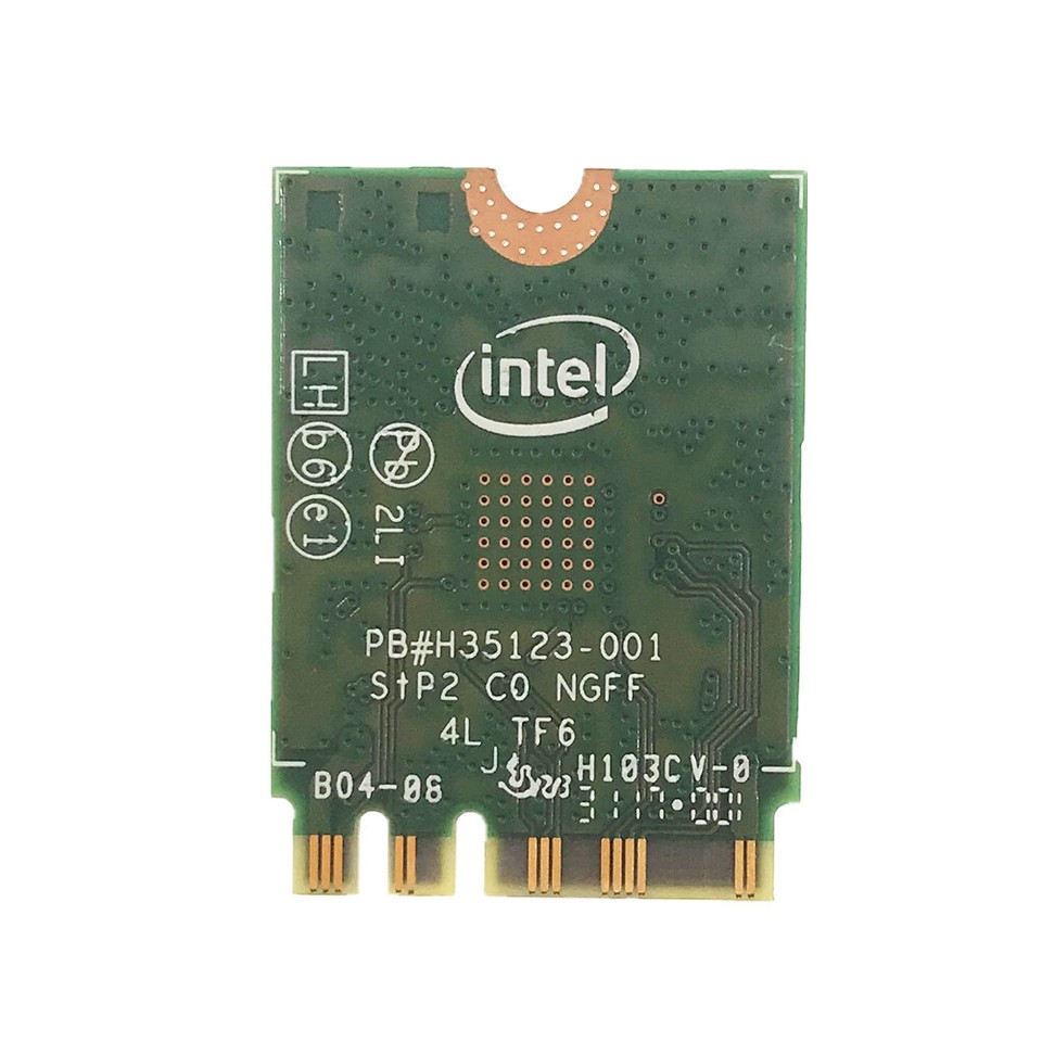 Intel Dual Band Wireless-AC 3165 3165NGW 802.11AC WiFi + Bluetooth 4.0 ...