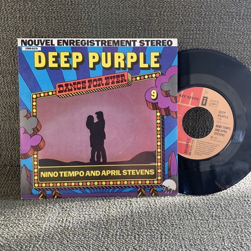 French SP NINO TEMPO & APRIL STEVENS - Deep purple EMI 61576 - 1979 | eBay