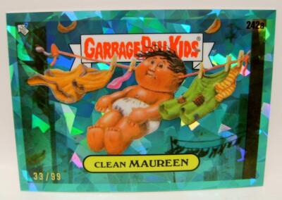 CLEAN MAUREEN #33 /99 242A AQUA SAPPHIRE GARBAGE PAIL KIDS TOPPS 2023 ...