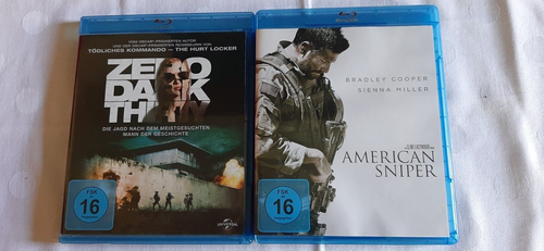 Zwei Blu Rays - Zero Dark Thirty und American Sniper | eBay.de