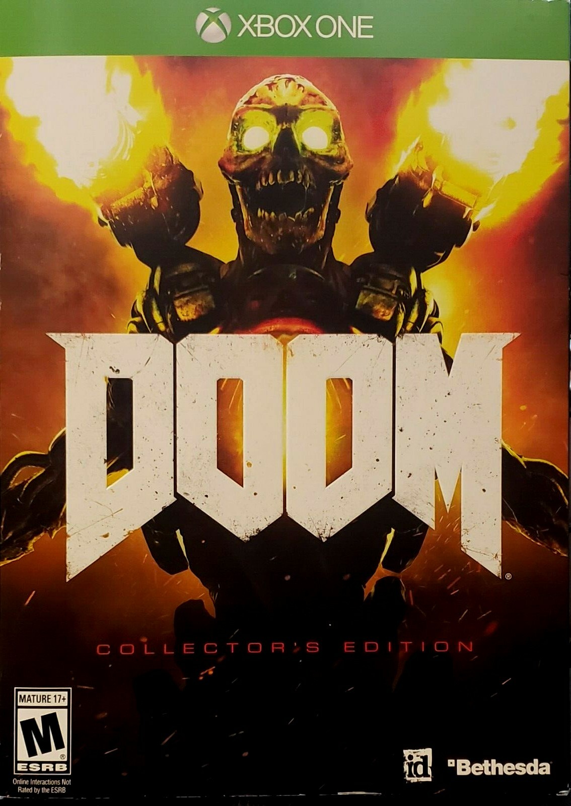 Doom: Collector's Edition Microsoft Xbox One Video Game Statue