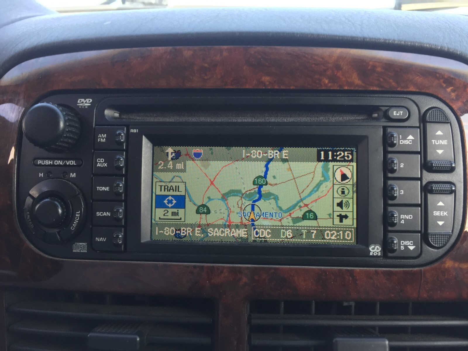 1999-2007 Jeep Dodge Chrysler RB1 Radio | CD | RDS | 3.2 in | Mopar ...