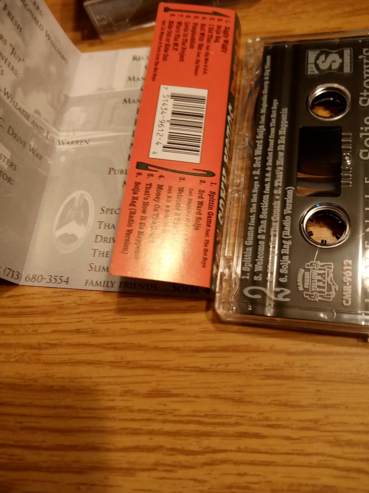 Juvenile "Solja Rags" Cash Money Records, Hot Boys, B.G., Lil Wayne ...