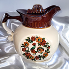McCoy Art Pottery Rooster Pitcher Large Footed with Lid #202 USA ...