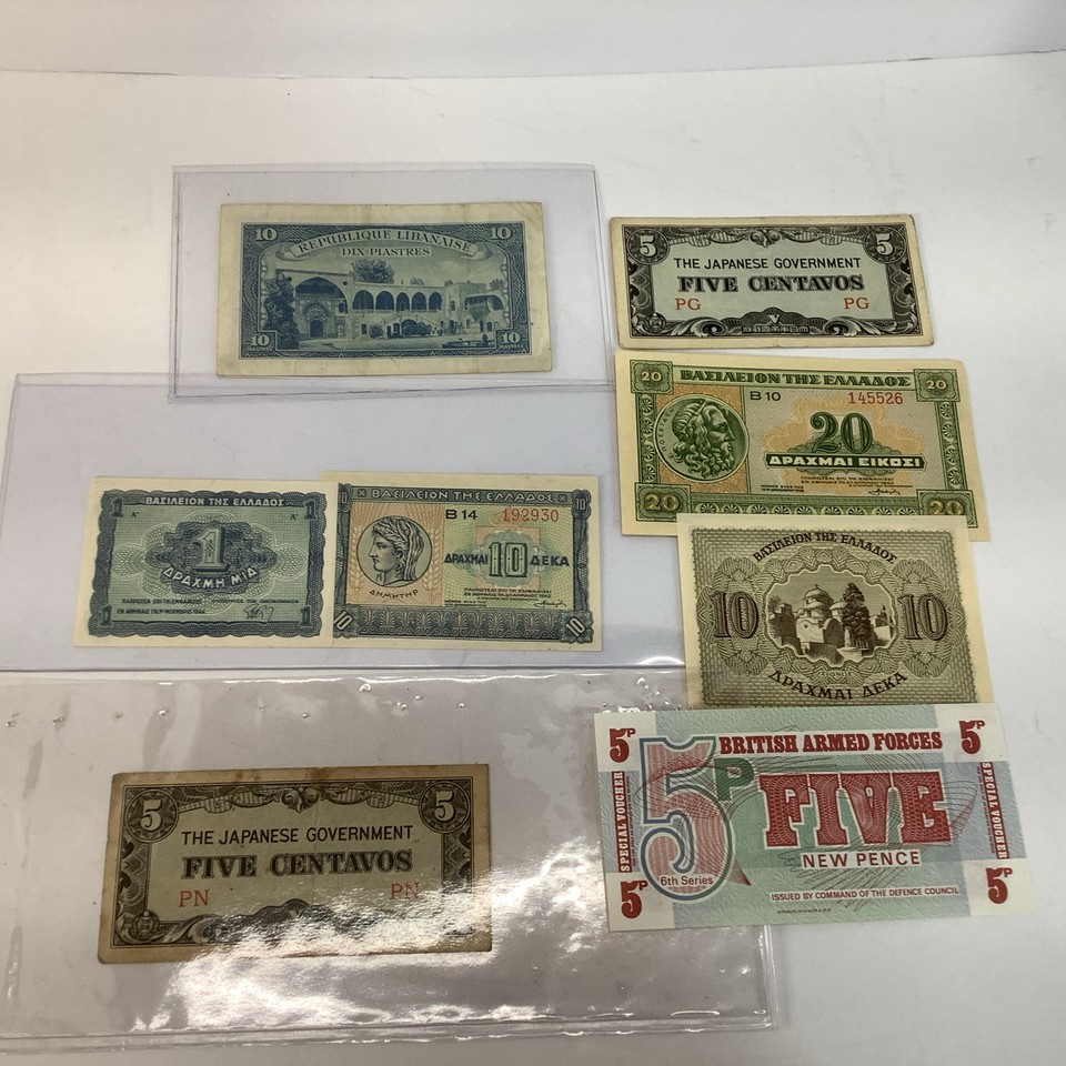 110+ Notes Lot Foreign Banknotes World Paper Money Currency Documents ...