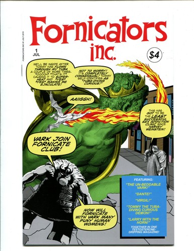Fornicators Inc #1 - DAVE SIMM FF #1 PARODY! (9.0/9.2) 2019 | eBay