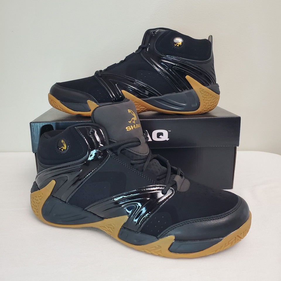 Shaq Devastator Mens Size 10 Basketball Shoes Black Athletic Mid ...