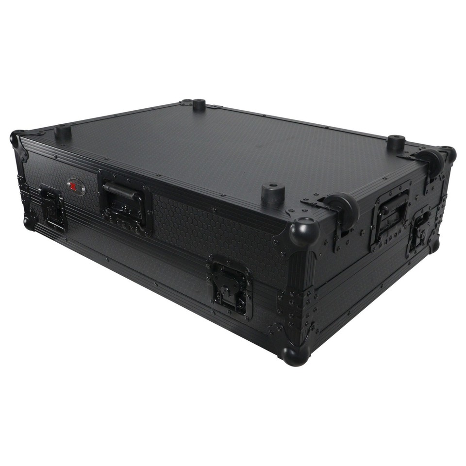 ProX XS-PRIME4WLTBL All Black on Black Flight Case to fit Denon Prime 4 ...