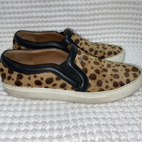 Givenchy Ponyhair Loafers Sneakers Slip On Skate Leopard Shoe U.S 8.5 ...