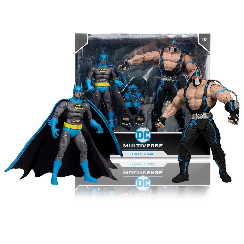 Mcfarlane DC Multiverse Bane Vs Night Fall Batman 2pk RTS | eBay