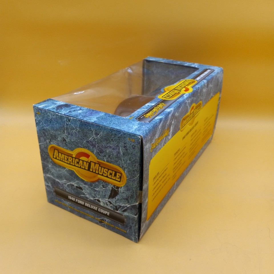 AMERICAN MUSCLE COLLECTORS EDITION 1940 FORD DELUXE COUPE 1:18 scale in ...