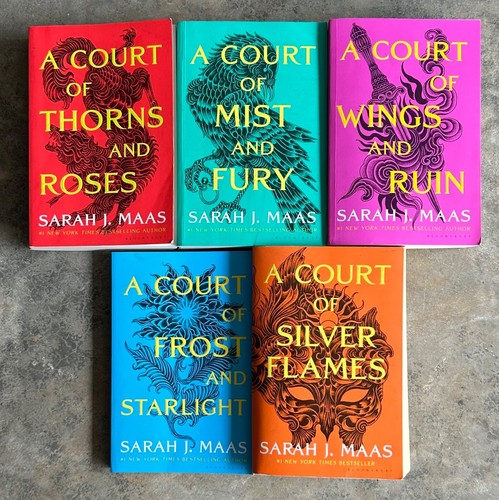 SARAH J MAAS - COMPLETE SET - "COURT" SERIES - 5 BOOKS | eBay