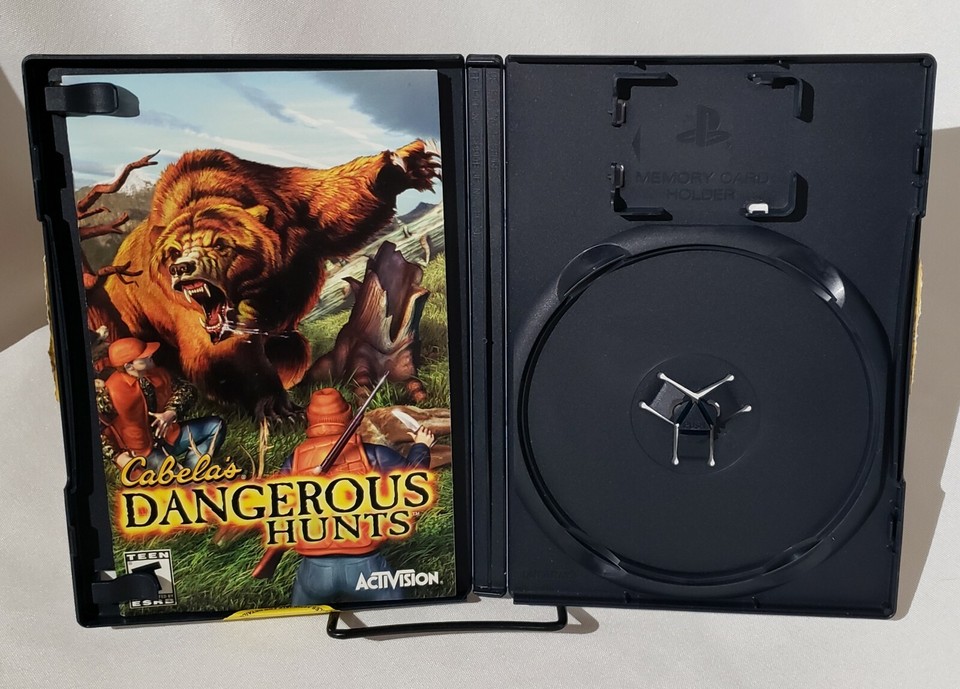 Cabela's Most Dangerous Hunts Replacement Case Only Sony Playstation 2 ...