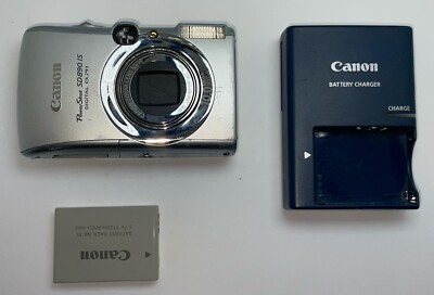 Canon PowerShot SD890 IS 10MP Compact Digital Camera Battery, Charger ...