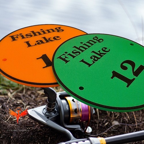 Fishing peg Signs And Draw Tokens | eBay UK