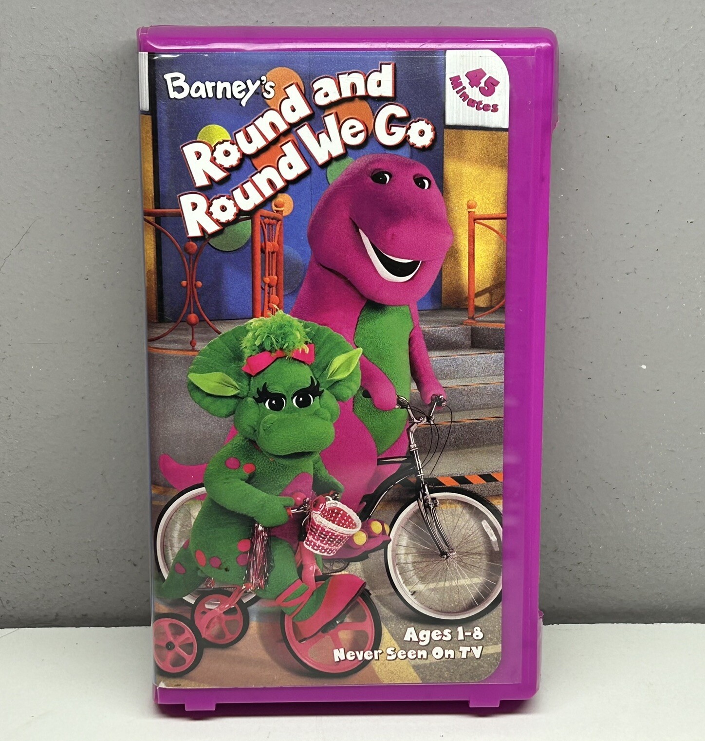 Barney’s Round & Round We Go VHS Video | Grelly USA