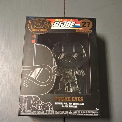FUNKO * LF POP SIZED PIN * GI JOE * SNAKE EYES PIN 27 * NEW | eBay