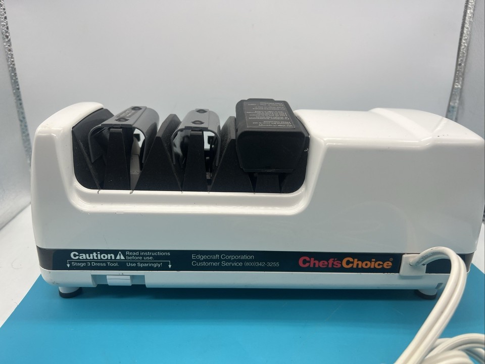 Chef's Choice Edge Select 120 Diamond Hone Knife Sharpener Plus White ...