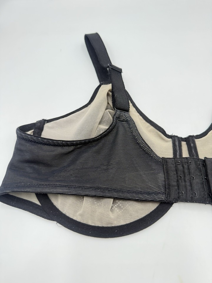 Wacoal Visual Effects Size 40 DD Black Minimizer Underwire Bra Style ...