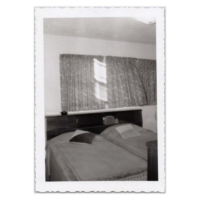 Spirit Escaping Through Window - 1950s Snapshot - Paranormal Ghost ...