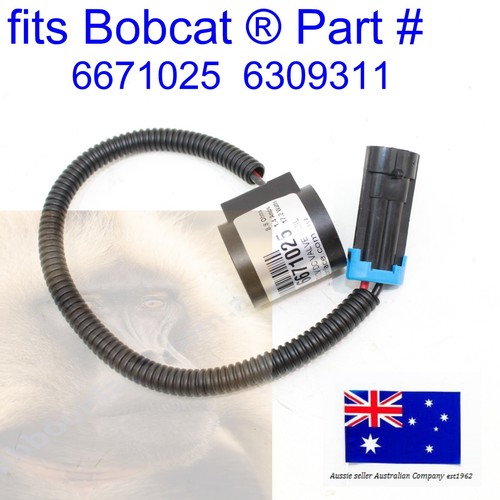 fits Bobcat Lift Tilt Valve Solenoid Coil 6671025 963 A200 A300 A770 ...
