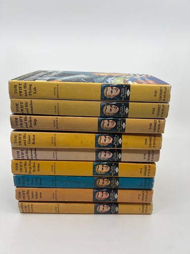 Victor Appleton II Lot of 9 Tom Swift 1st Editions | eBay