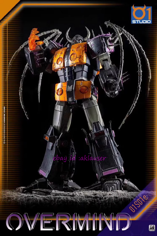 01-Studio Cell 01s01e Overmind Decepticons Unicron dark Version Action ...