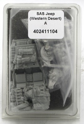 Bolt Action 402411104 SAS Jeep A (Western Desert) WW2 British Vehicle ...