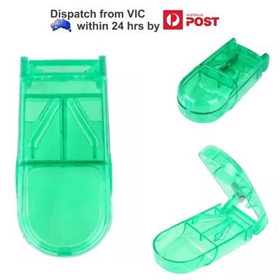 Pill Tablet Vitamin Cutter Splitter Divider Portable Travel Medicine ...