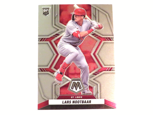 2022 Panini Mosaic Baseball Lars Nootbaar Base Rookie Card #243 ...