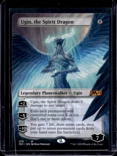 2020 Magic MTG Core Set 2021 Ugin, the Spirit Dragon #279 | eBay