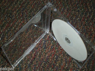 100 New Quality 7MM Single Slim CD Case,J Card,MAXI Slim, European ...