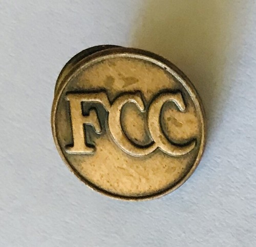 FCC Organisation America Pin Badge Rare Vintage (F7) | eBay