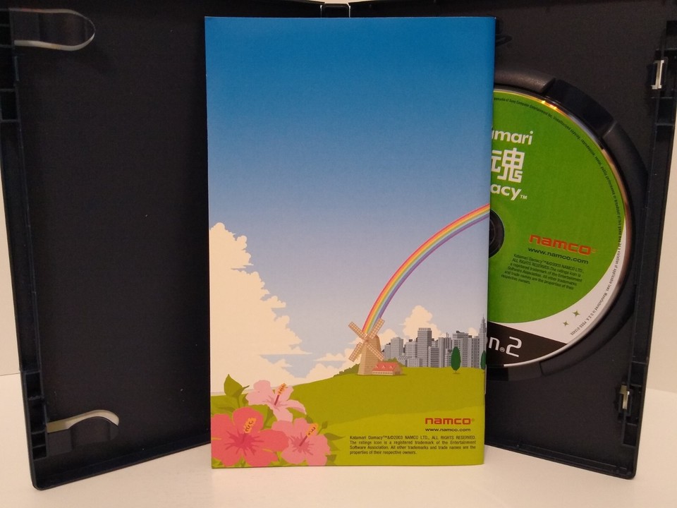 KATAMARI DAMACY + WE LOVE KATAMARI Playstation 2 PS2 Complete CIB ...