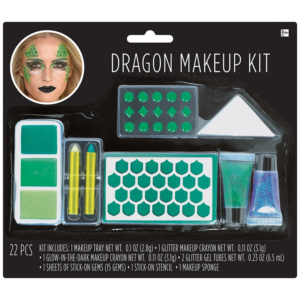 Dragon Costume Makeup