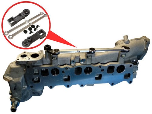 FOR MERCEDES 3.0 3.2 CDI OM642 INTAKE MANIFOLD SWIRL FLAPS RUNNER LEVER ...