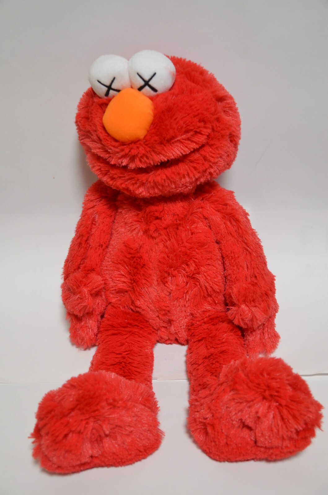 KAWS Uniqlo Sesame Street ELMO Plush Doll Dead Stock Limited Edition ...