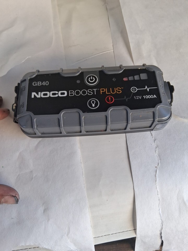 NOCO Boost Plus GB40 1000A 12V UltraSafe Portable Battery Jump Starter No Cables | eBay