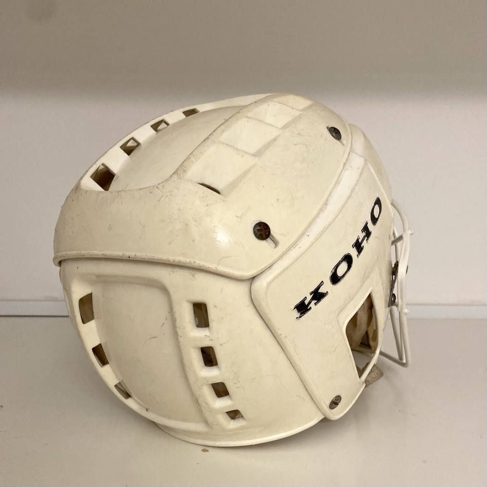 VINTAGE KOHO 5000 GOALIE HOCKEY HELMET W/ COOPER HM40 MASK - BILLY ...