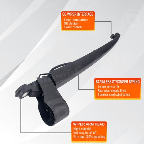 Rear Wiper Arm with Blade for 07-13 GM Escalade Suburban Tahoe Yukon XL ...