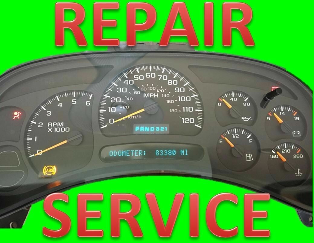 2004 Chevy Silverado Speedometer Instrument Cluster Stepper Motor ...