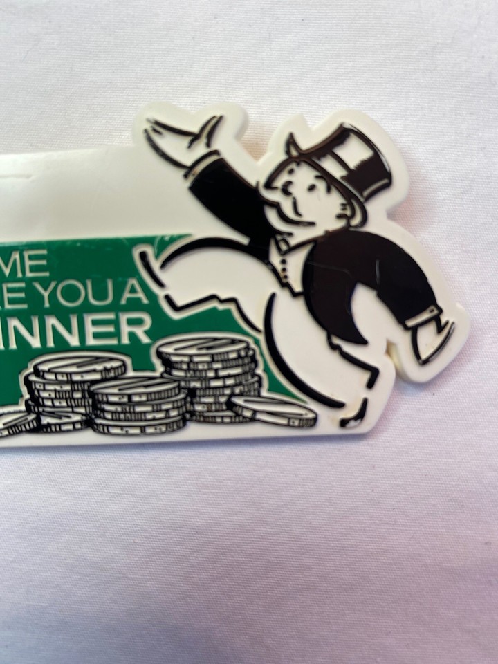Mcdonalds Employee Monopoly Badge | eBay