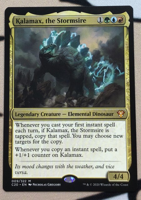 Kalamax, the Stormsire - MTG Commander 2020 MTG Magic English NM/M | eBay